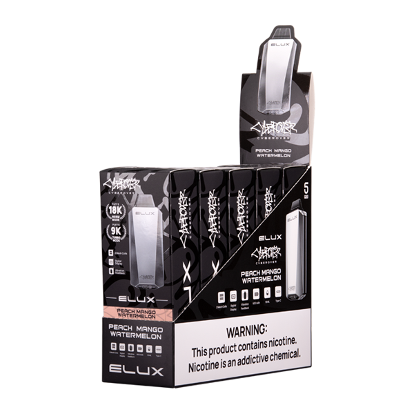 Peach Mango Watermelon ELUX Cyberover Vape Wholesale – Mi-Pod Wholesale