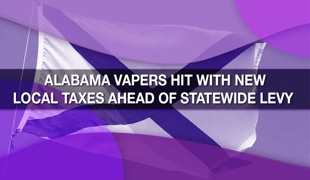 Alabama Vapers Hit With New Local Taxes Ahead of Statewide Levy