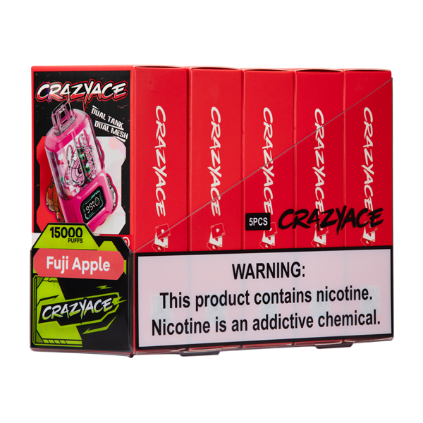 Fuji Apple Crazy Ace B15000 Wholesale Vape – Mi-Pod Wholesale