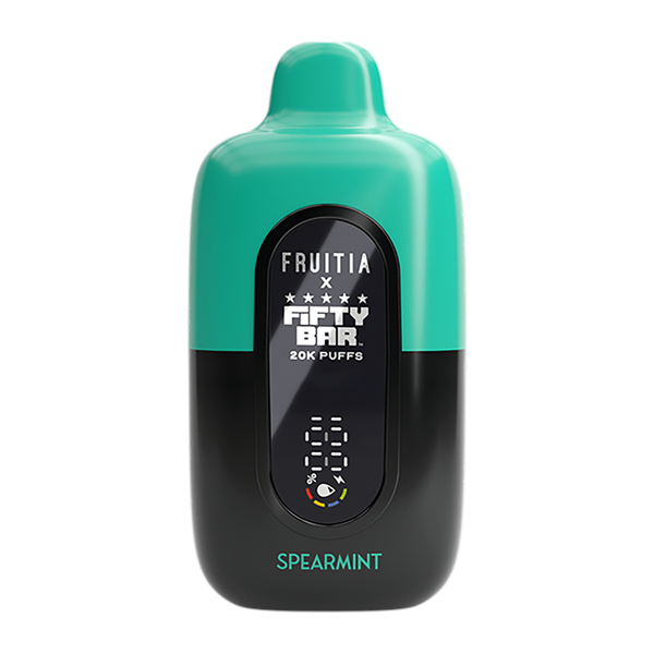 Spearmint FRUITIA X Fifty Bar 20K – Mi-Pod Wholesale