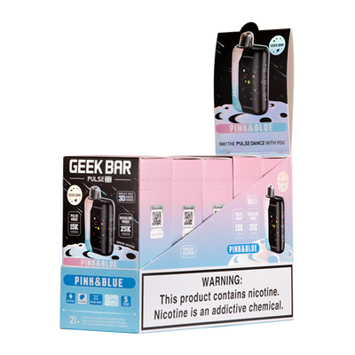Pink & Blue Geek Bar Pulse X 25K (Meteor Edition)