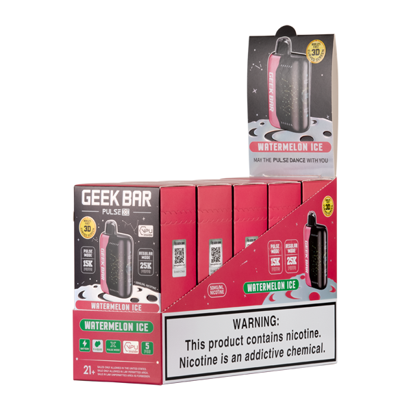 Watermelon Ice Geek Bar Pulse X 25k – Mi-Pod Wholesale