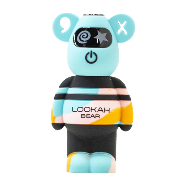 Blue Tie Dye LOOKAH Bear Battery Limited Edition
