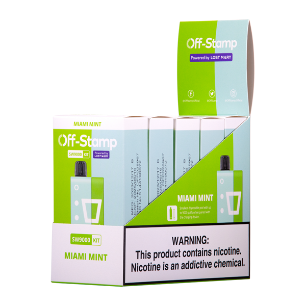 Miami Mint OFF STAMP SW9000 Kit Wholesale – Mi-Pod Wholesale