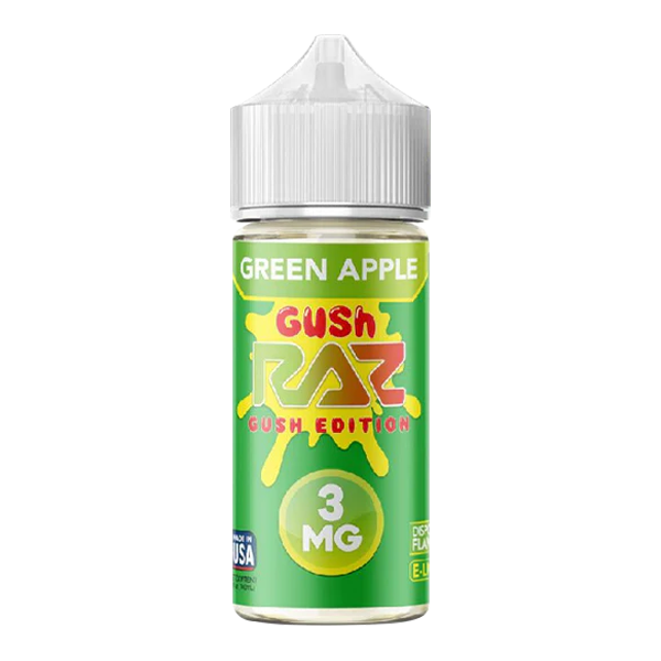 Green Apple Gush RAZ X Pod Juice 100ml (Gush Edition)