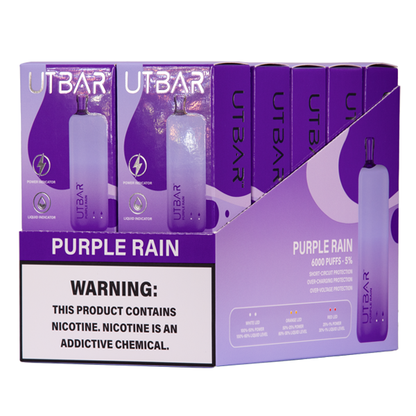 Purple Rain UT Bar Wholesale Vape – Mi-Pod Wholesale