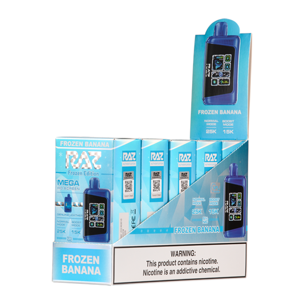 Frozen Banana RAZ DC25000 Wholesale – Mi-Pod Wholesale