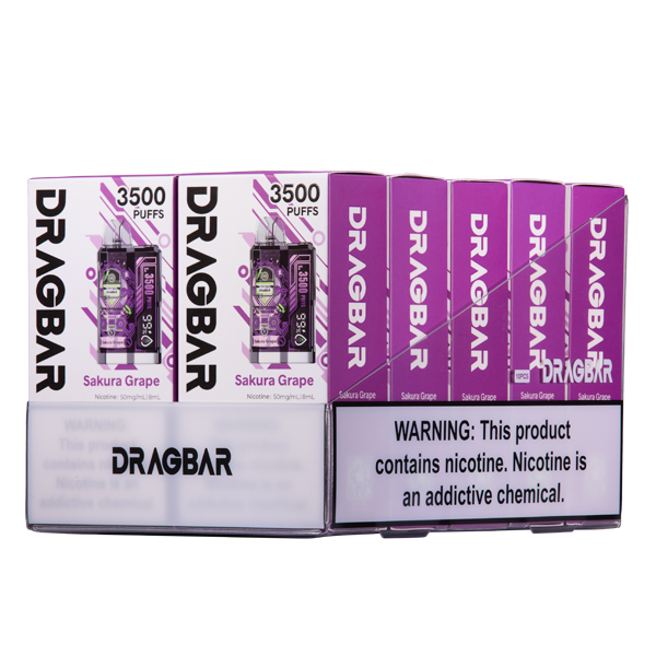 Sakura Grape Dragbar B3500 Vapes Wholesale – Mi-Pod Wholesale