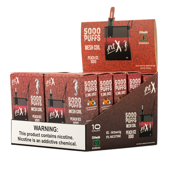 Wholesale XOXO Disposables by Art X · +5000 Puffs – Mi-Pod Wholesale