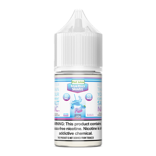 Blue Razz Slushy Pod Juice – Mi-Pod Wholesale